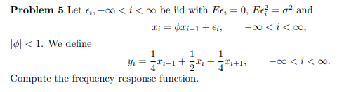 Problem 5 Let I Chegg