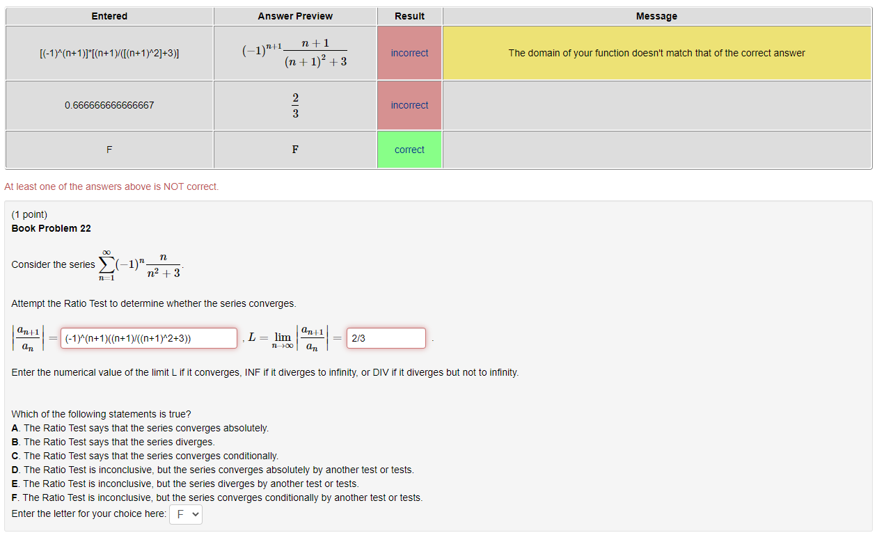 Solved Entered Answer Preview Result Message | Chegg.com