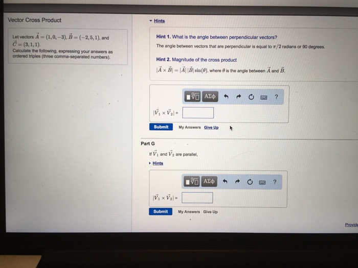 Solved Let vectors A vector = (1, 0, -3), B vector = (-2, 5, | Chegg.com