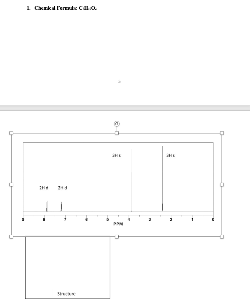 Solved Determine the structure of the compound consistent | Chegg.com