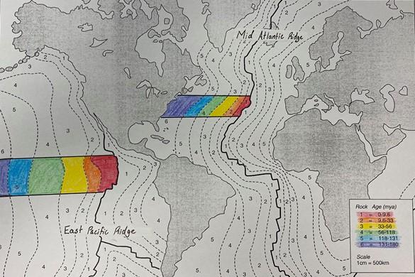 Solved Seafloor Spreading Lab Purpose The | Chegg.com