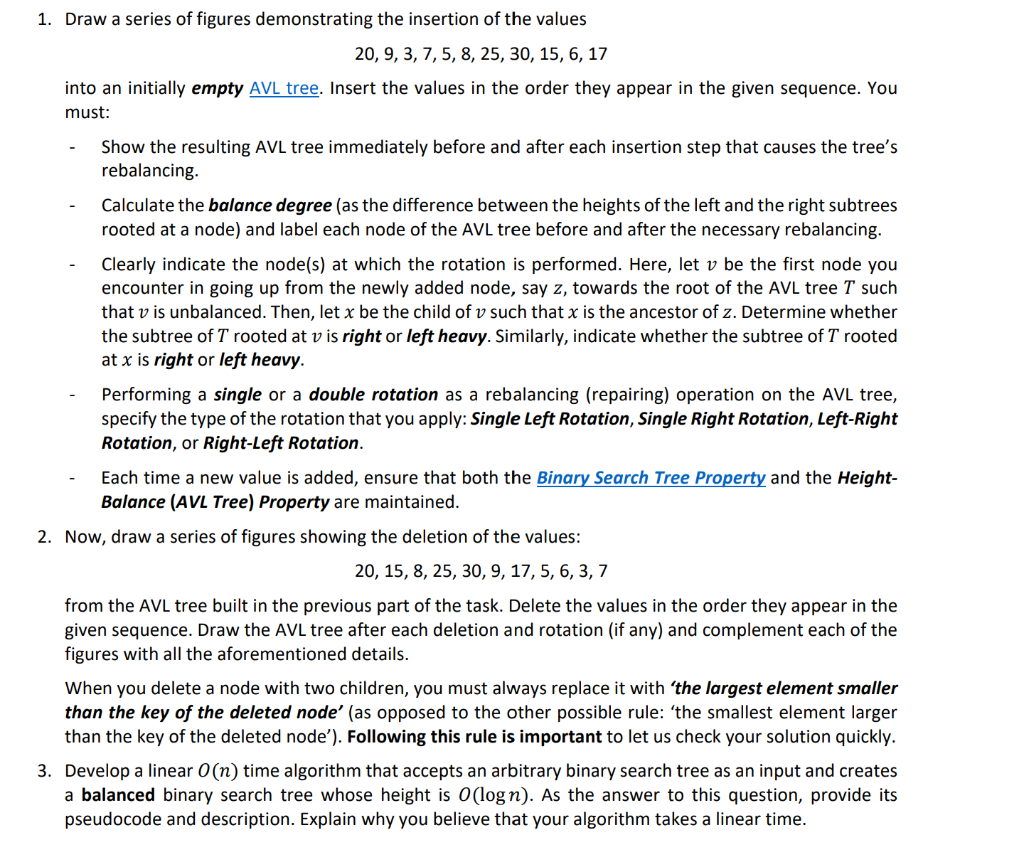 Solved 1. Draw a series of figures demonstrating the | Chegg.com