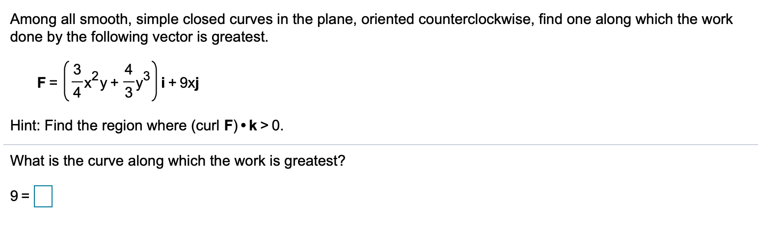Solved Among all smooth, simple closed curves in the plane, | Chegg.com