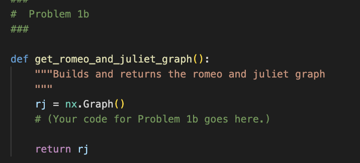 Solved Python Code Please! 1a. Create the above graph in | Chegg.com
