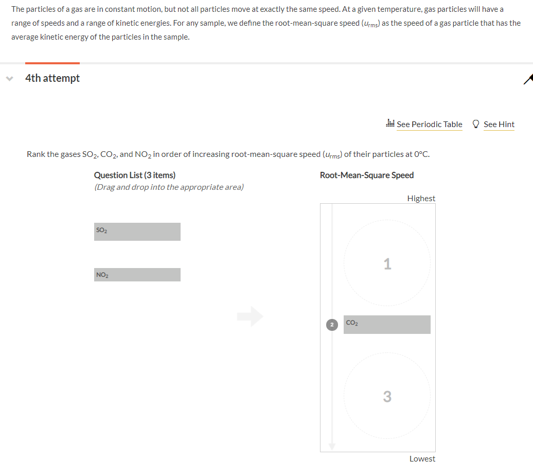 Solved The particles of a gas are in constant motion, but | Chegg.com