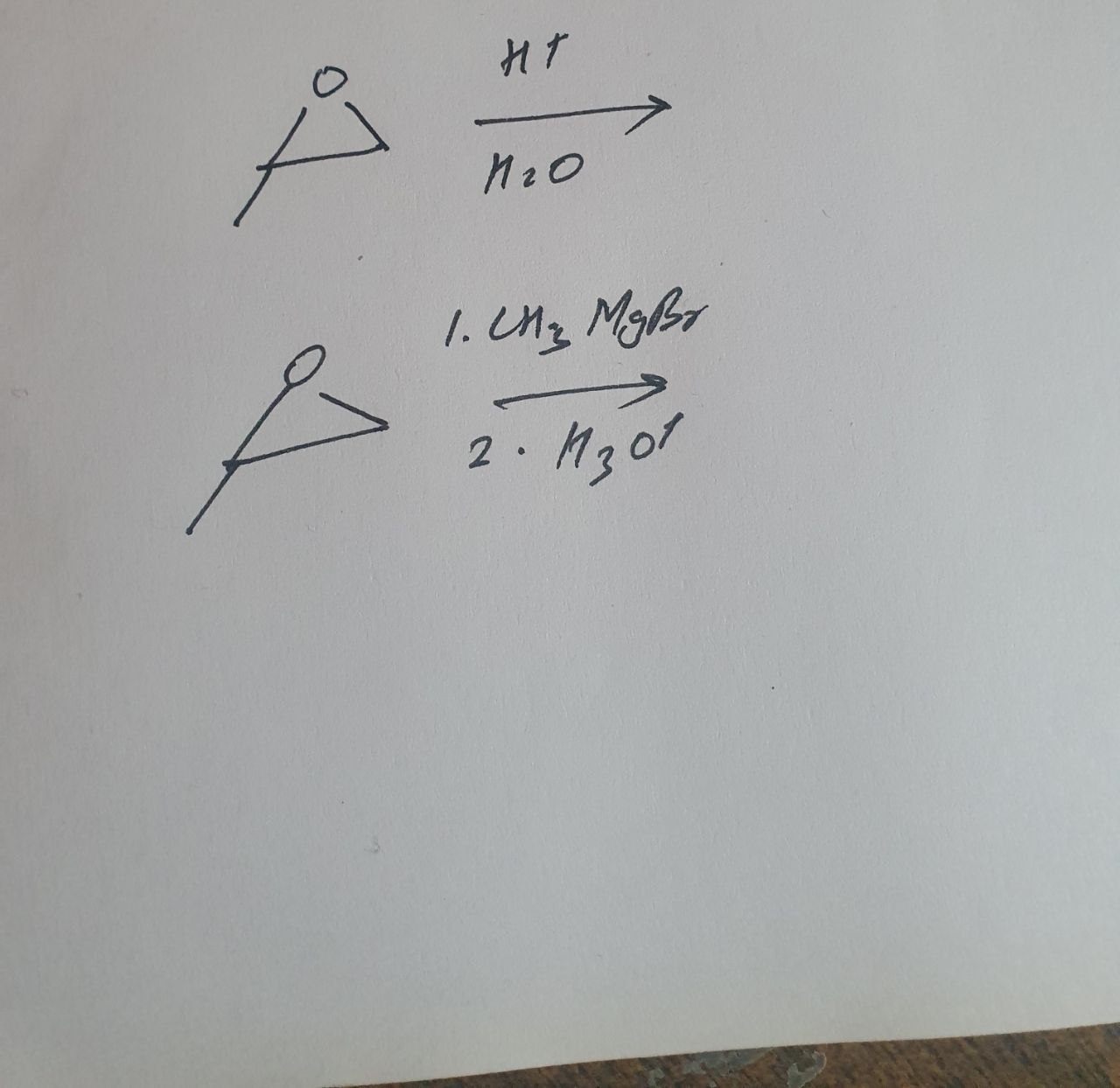 Solved 2⋅M3or1CH3MgBr | Chegg.com