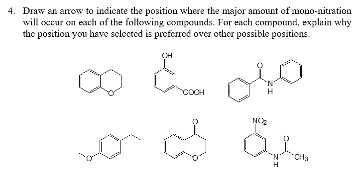 Solved 4. Draw an arrow to indicate the position where the | Chegg.com
