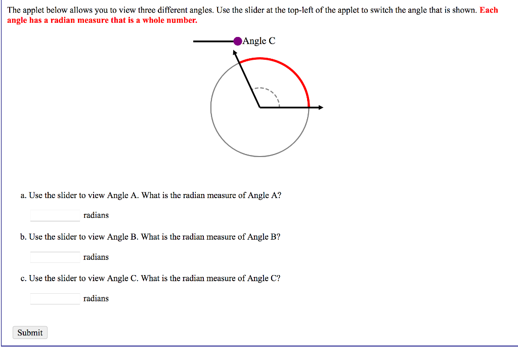 Solved The applet below allows you to view three different | Chegg.com