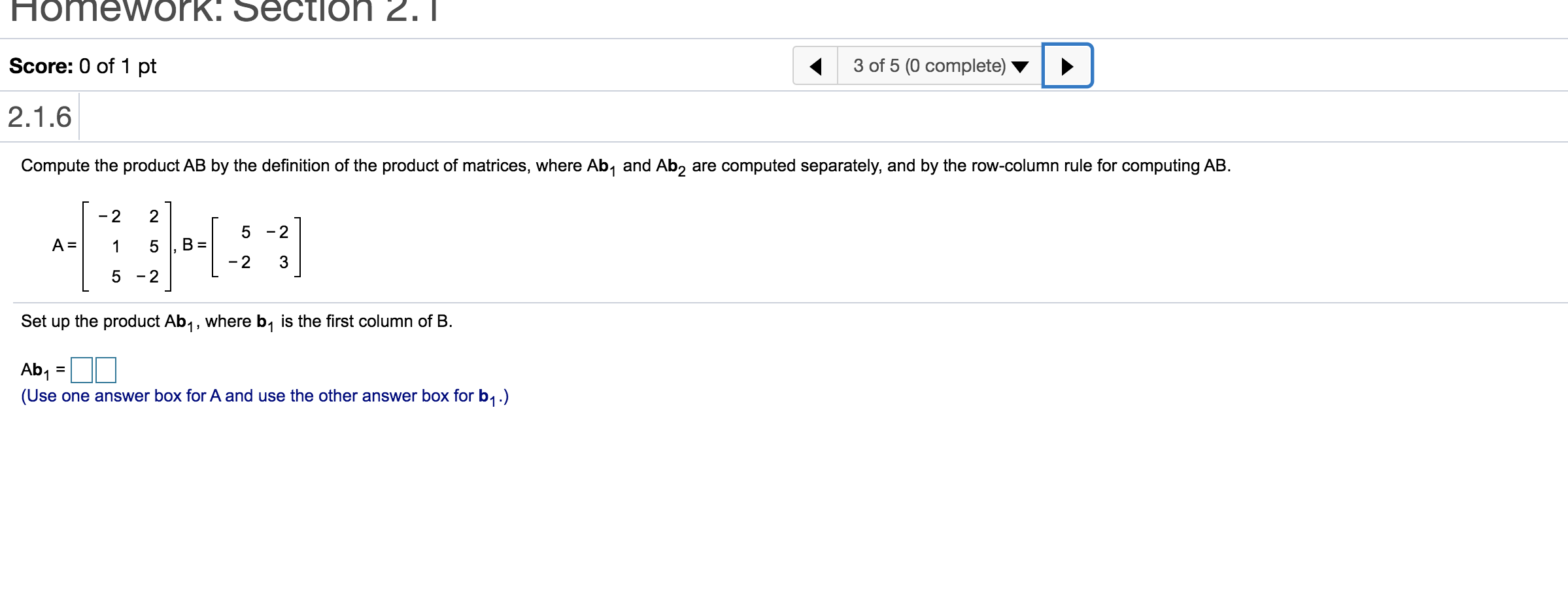 Solved Homework Section 2 1 Score 0 Of 1 Pt 30135 0