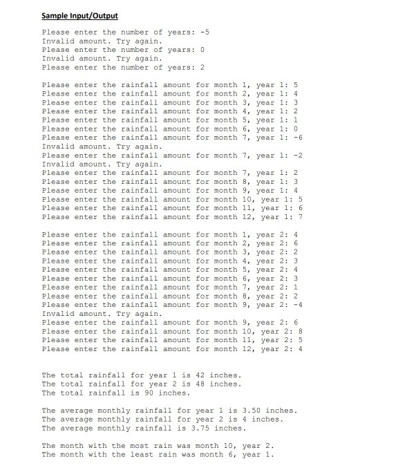 Solved create a program in JAVA that prompt the user to | Chegg.com