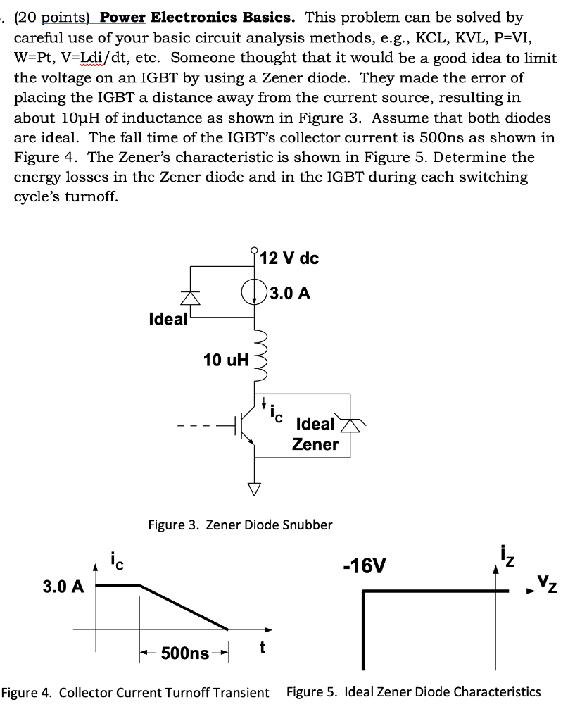 Solved (20 points) Power Electronics Basics. This problem | Chegg.com Solved (20 points) Power Electronics Basics. This problem | Chegg.com