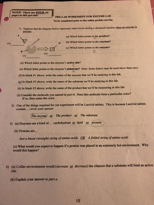 Solved NOTE! There are FOUR (4) pages in this pre-lab! | Chegg.com
