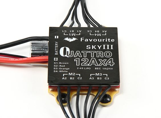 how to connect the arduino nano with 4 ESC-in-1 | Chegg.com