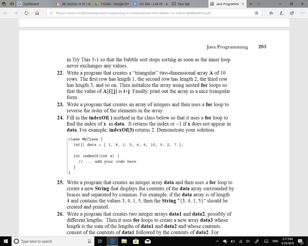 PDF T l charger Java Loop Exercises With Solutions Pdf Gratuit PDF 
