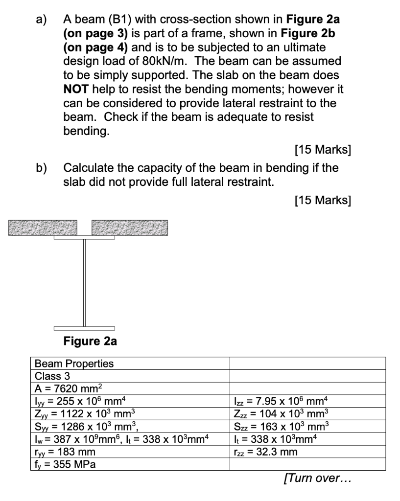 Solved c) Calculate the axial capacity of column C1 (shown | Chegg.com
