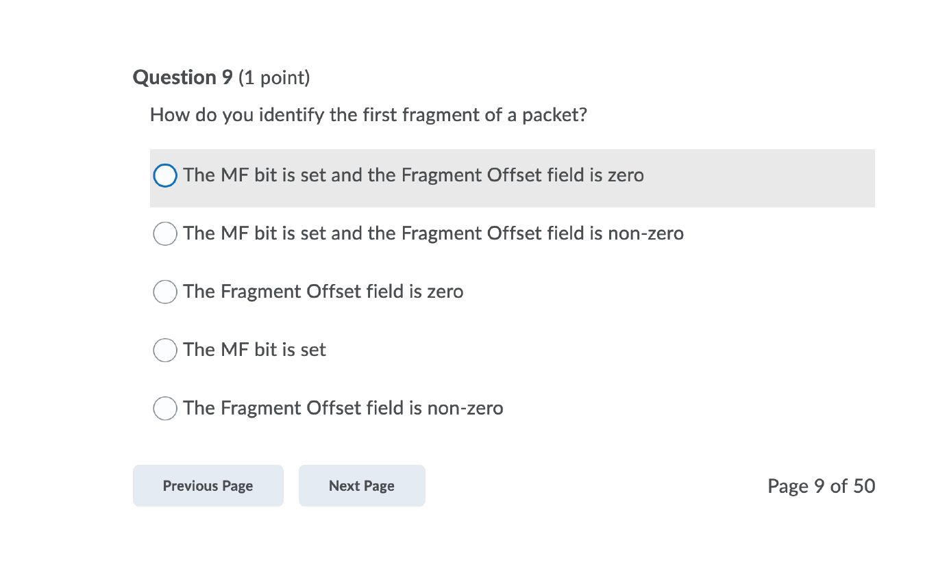 Solved Question 9 (1 point) How do you identify the first | Chegg.com