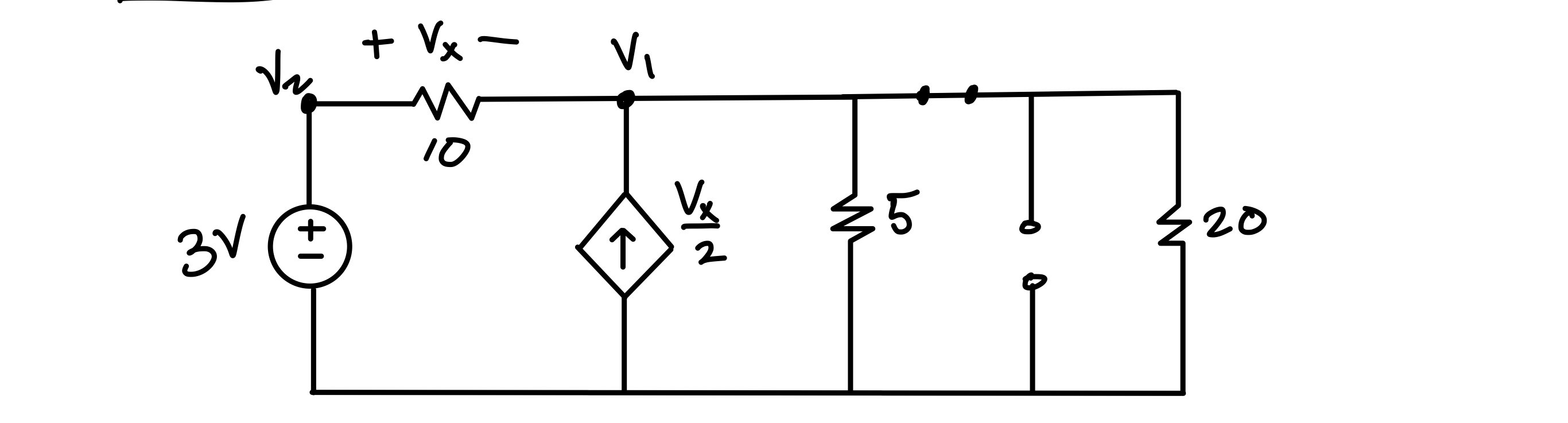 Solved What is the voltage V1 in this circuit? | Chegg.com