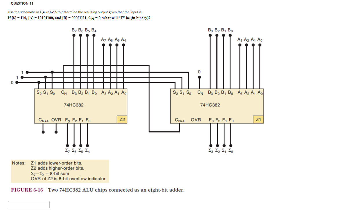 Solved QUESTION 11Use the schematic in ﻿Figure 6-16 to | Chegg.com