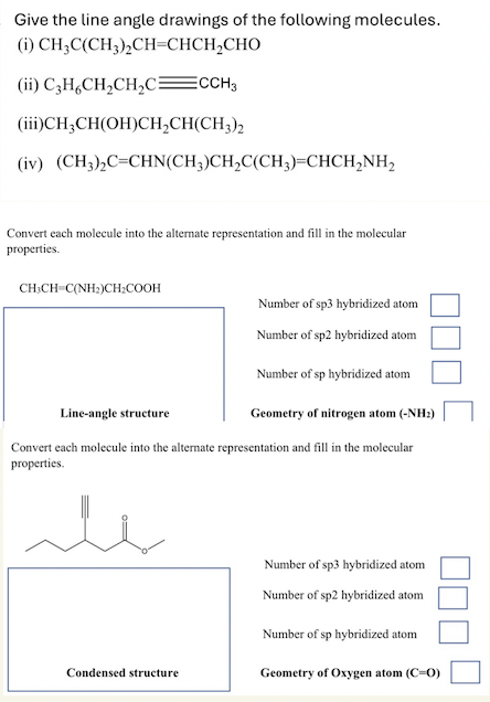 Solved Give the line angle drawings of the following | Chegg.com