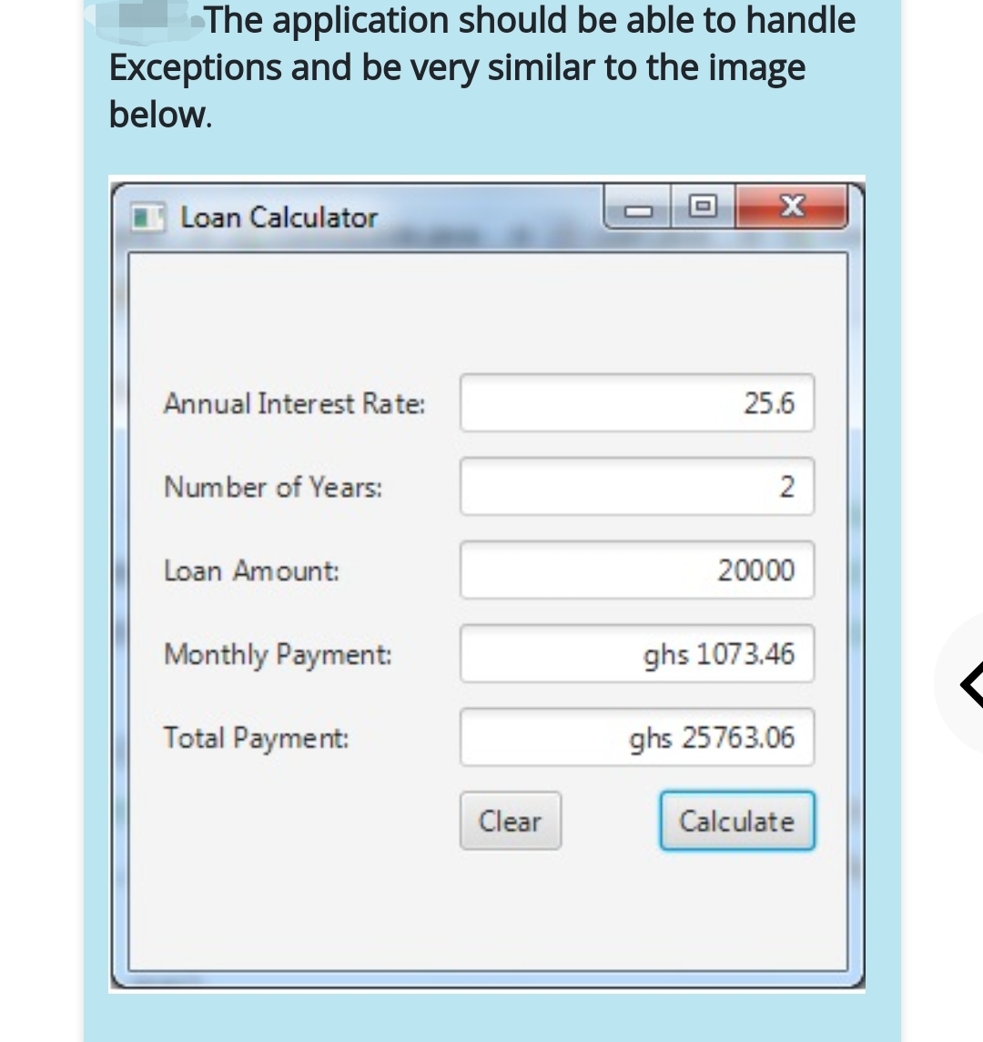 The application should be able to handle \\( b_{1} | Chegg.com