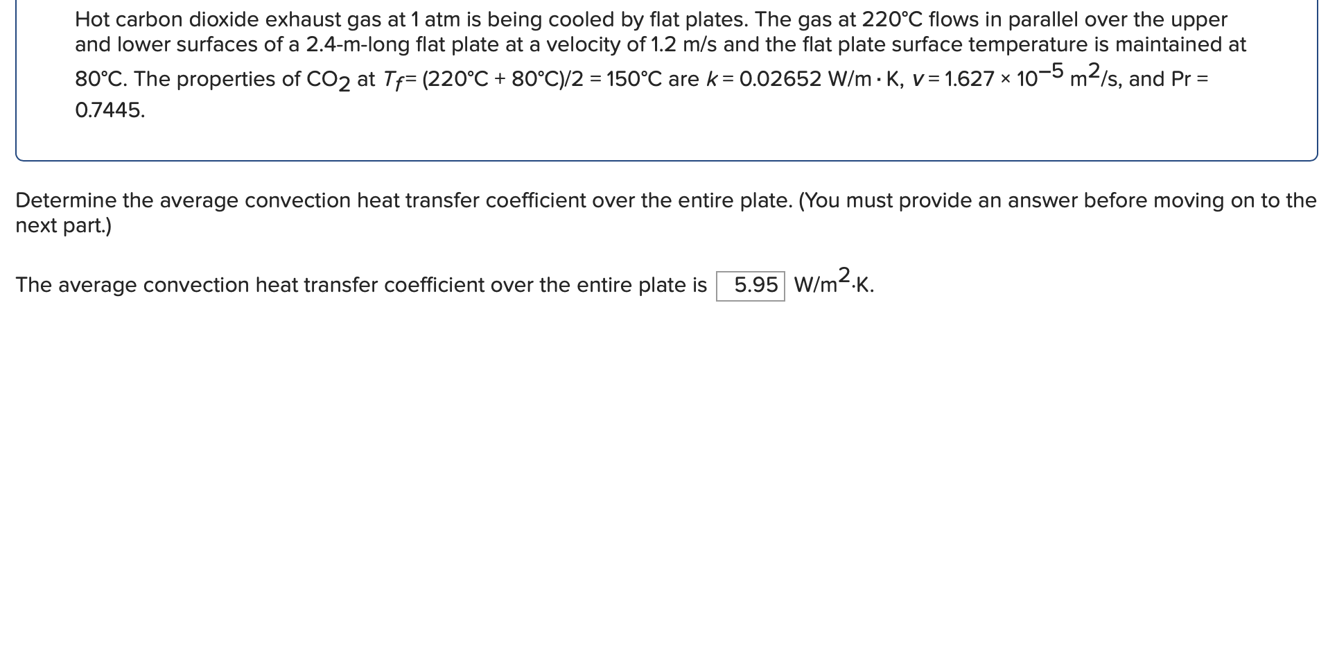 Solved Hot carbon dioxide exhaust gas at 1 atm is being | Chegg.com