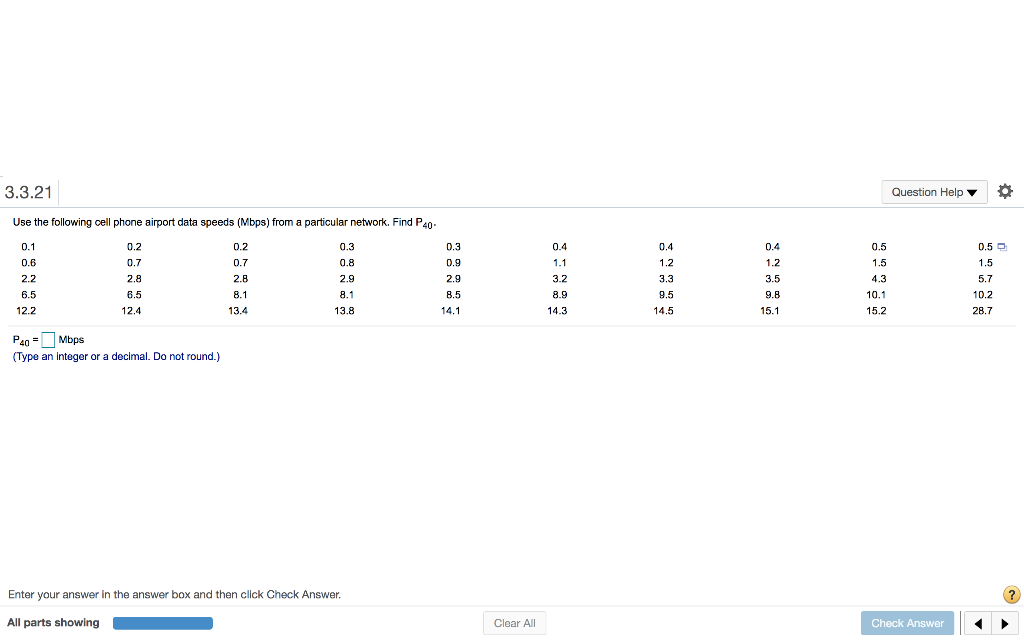 Solved 3.3.21 Question Help Use the following cell phone | Chegg.com