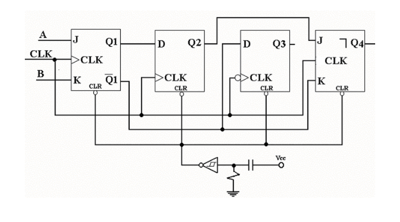 For the following circuit, complete the attached time | Chegg.com