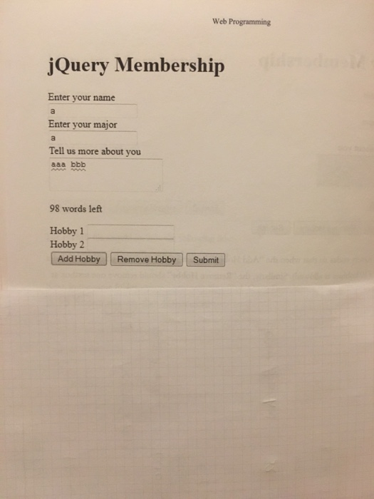 Solved 5.14 Exercise Create a new HTML document called | Chegg.com