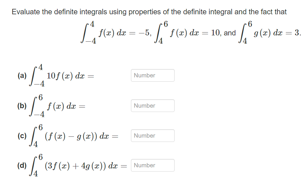 Solved Evaluate the definite integrals using properties of | Chegg.com