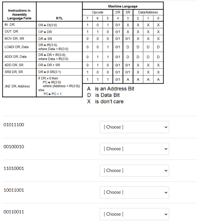 Solved \begin{tabular}{l} 01011100 \\ \hline 00100010 \\ | Chegg.com