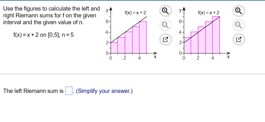 Solved Use the figures to calculate the left and right | Chegg.com