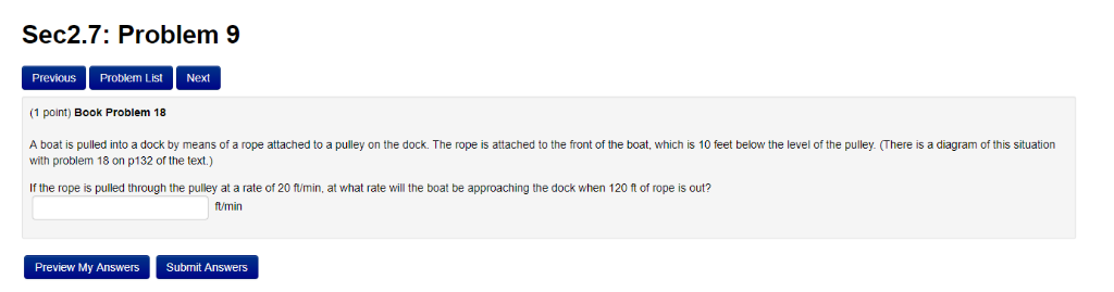 Solved Sec2.7: Problem 9 Previous Problem ListNext (1 point) | Chegg.com
