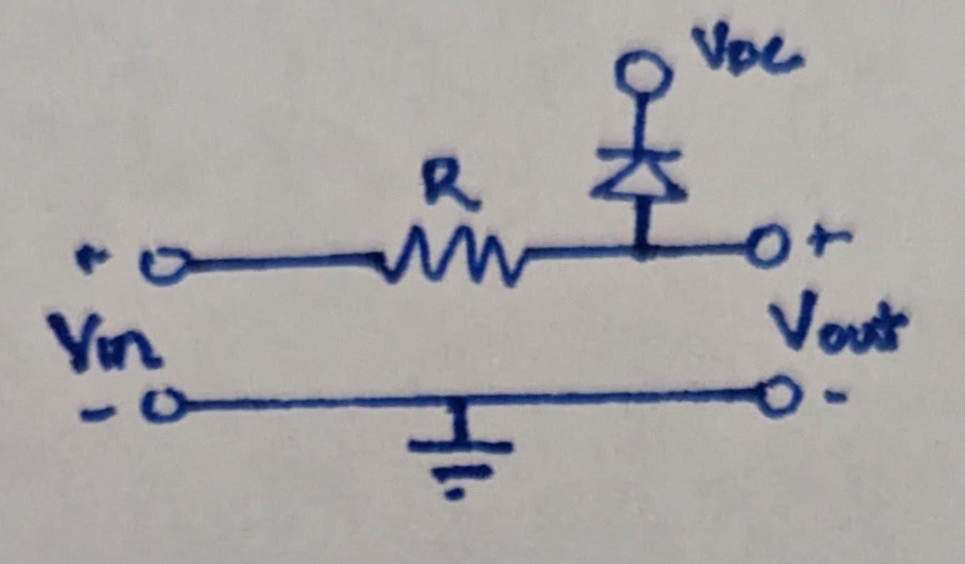 Solved Question 67 Vin(t)=24sin(wt) VDC= | Chegg.com