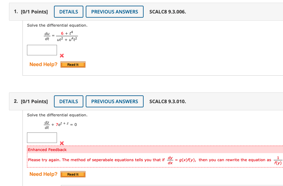Solved 1. [0/1 Points] DETAILS PREVIOUS ANSWERS SCALC8 | Chegg.com