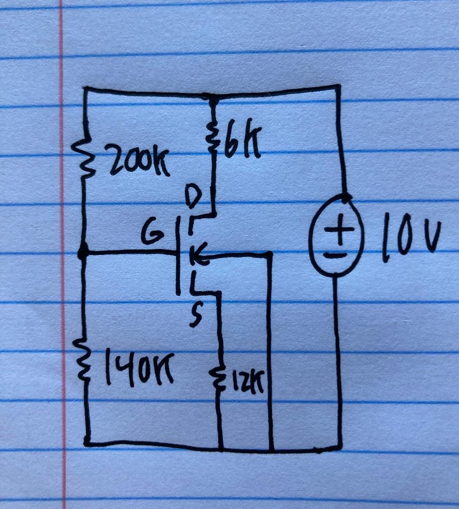 Solved Find the Q-point for the transistor in figure 3 for | Chegg.com