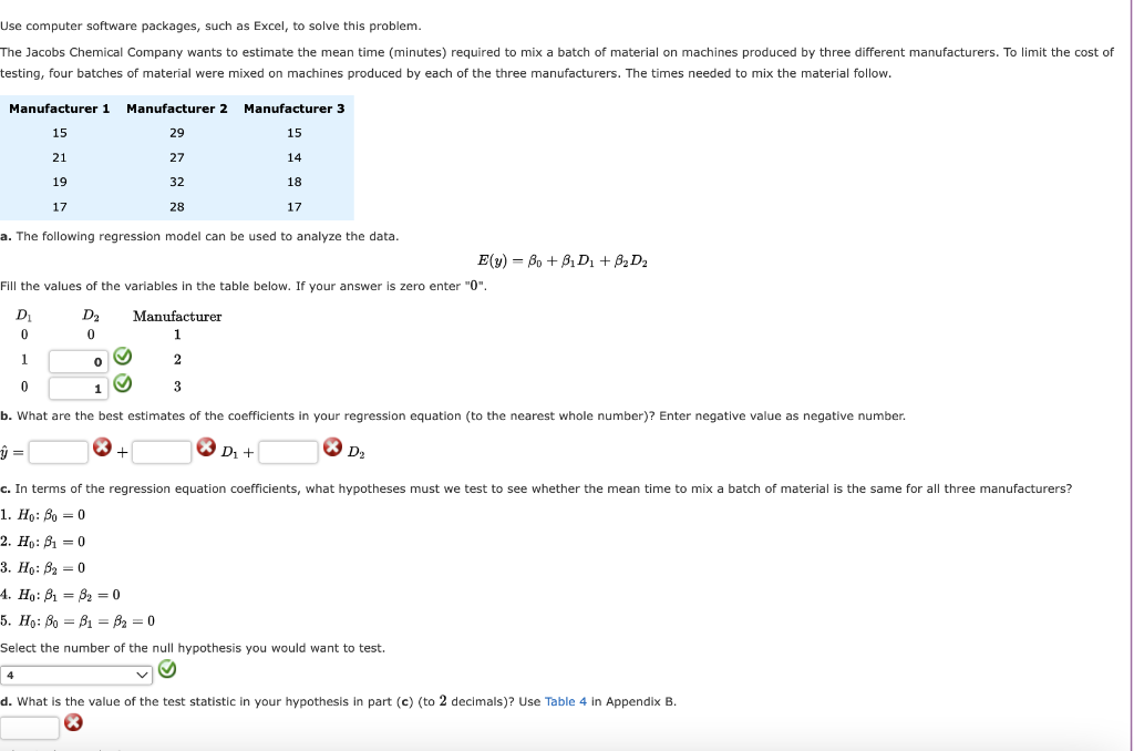 Solved Use computer software packages, such as Excel, to | Chegg.com