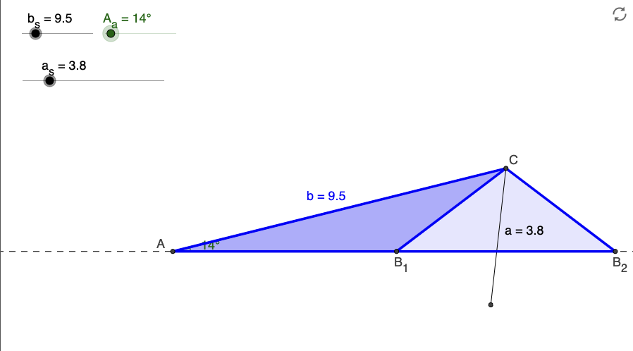 a) Use the sliders to explain why two different | Chegg.com