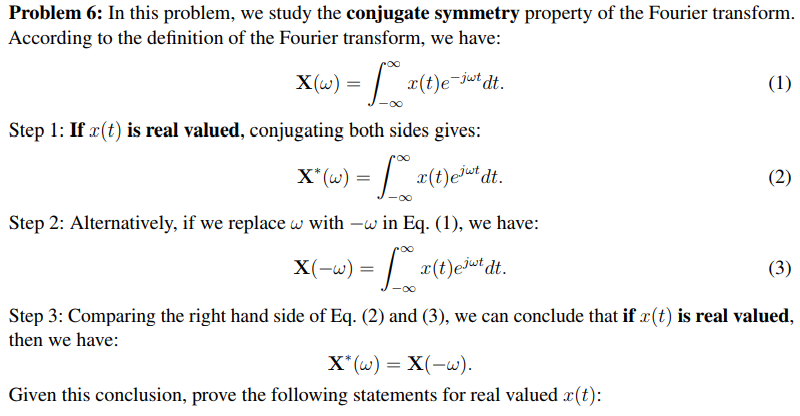 Solved Problem 6: In this problem, we study the conjugate | Chegg.com