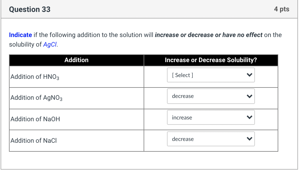 Solved Question 33 4 pts Indicate if the following addition | Chegg.com