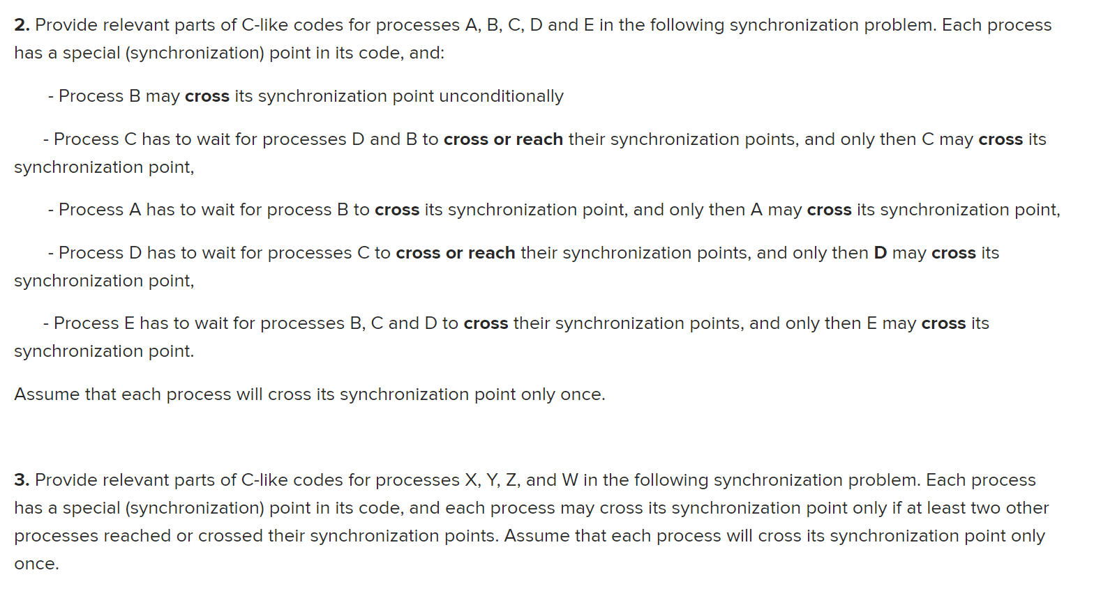 2. Provide relevant parts of C-like codes for | Chegg.com