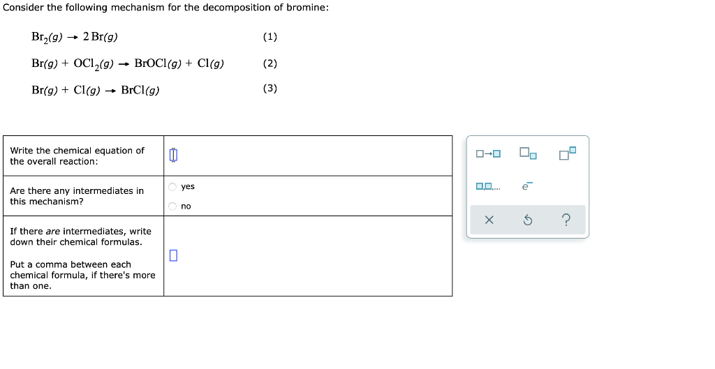 Solved Consider the following mechanism for the | Chegg.com