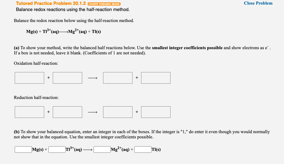 Solved Close Problem Tutored Practice Problem 20.1.2 COUNTS | Chegg.com