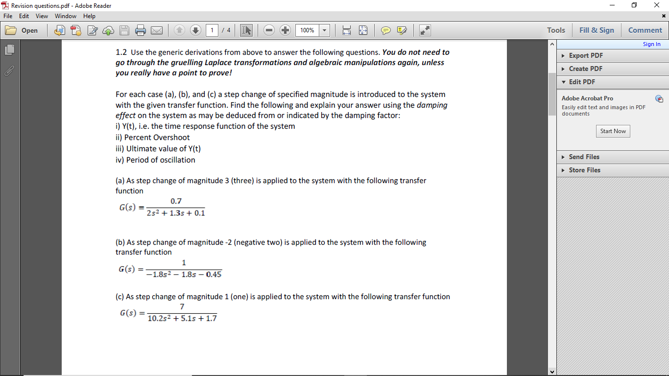 Solved g Revision questions.pdf - Adobe Reader File Edit | Chegg.com