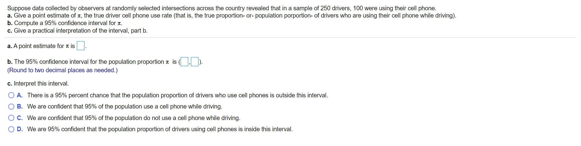 Solved Suppose data collected by observers at randomly | Chegg.com