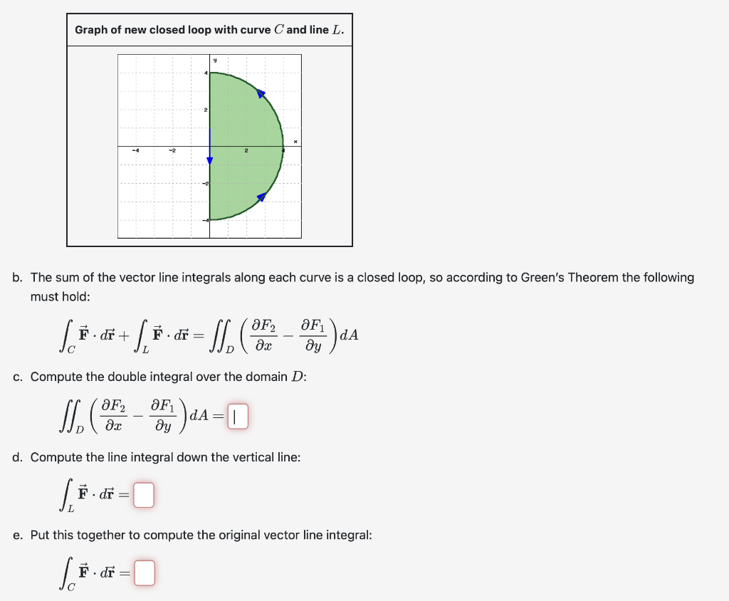 Solved Consider the curve C, which is the half circle of | Chegg.com