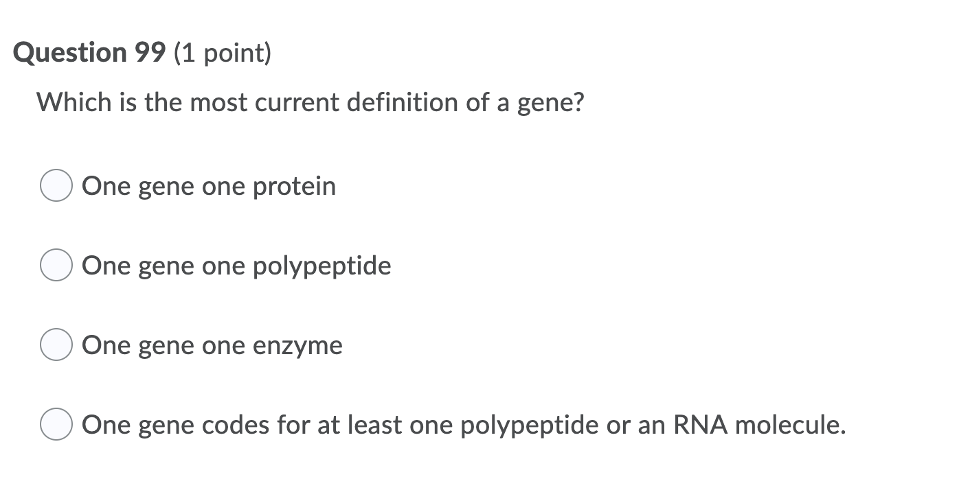 Solved Question 99 (1 point) Which is the most current | Chegg.com