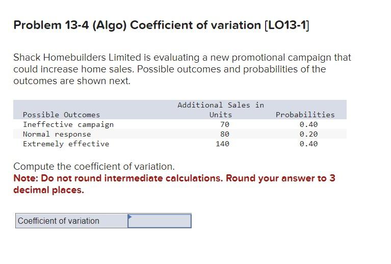 Solved Shack Homebuilders Limited is evaluating a new | Chegg.com