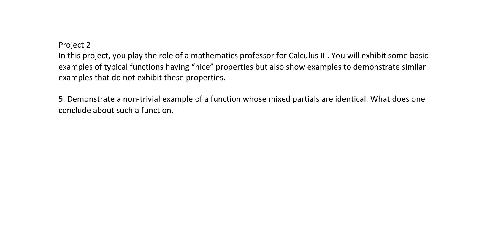 Solved Project 2 In this project, you play the role of a | Chegg.com
