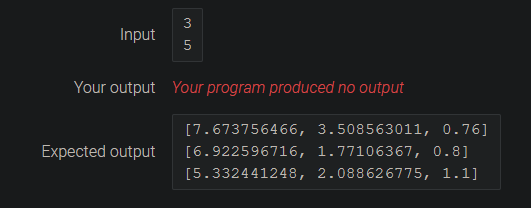 Solved Given Code: from math import sqrt # calculate the | Chegg.com