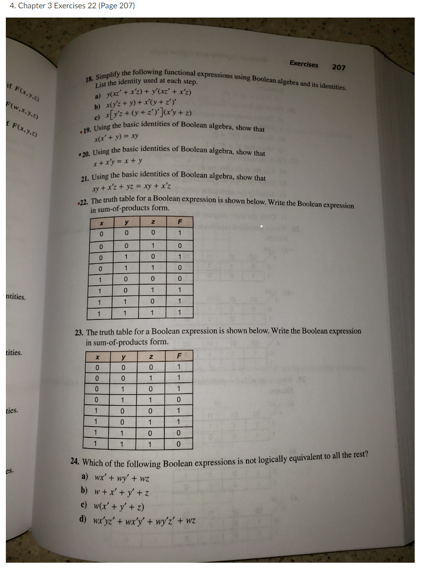 Solved 18. Simplify the following functional expressions | Chegg.com